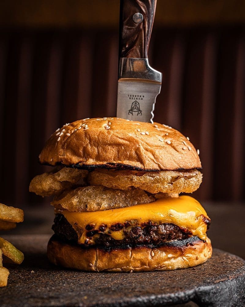 Best Burgers in the Hunter & Barrel Restaurant UAE